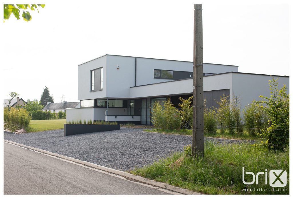 Construction d'une Habitation et cabinets médicaux à Temploux - Brix architecture - Namur